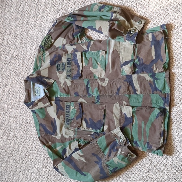 Vintage | Jackets & Coats | Paratrooper Army Ranger Military Forest ...